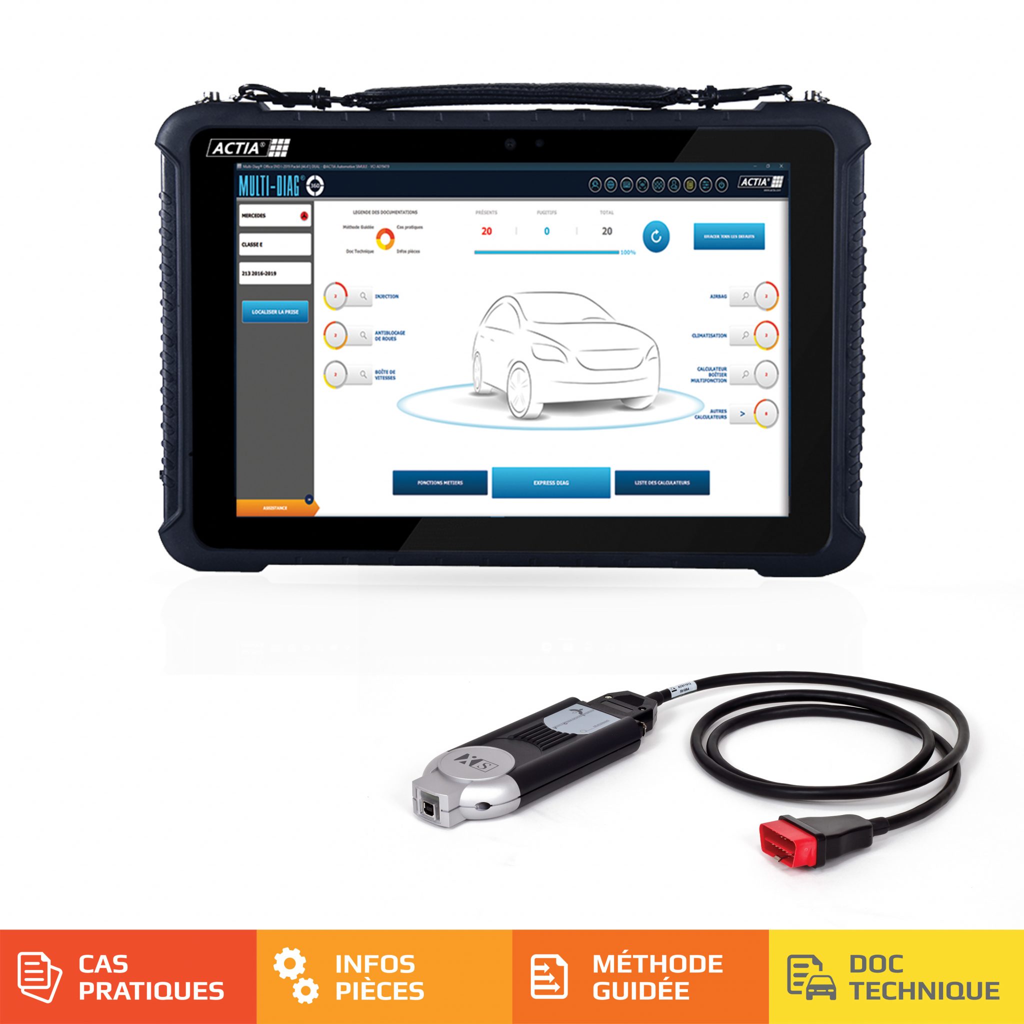 Multi-Diag pour véhicule léger - ACTIA Diag & Repair